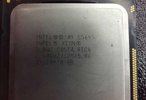 Процессор Intel Xeon E5645 LGA1366, 6 ядер