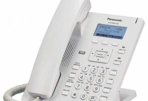 Телефон SIP Panasonic KX-HDV130RU белый