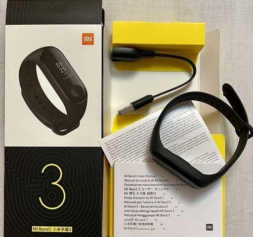 Фитнес браслет xiaomi mi band 3