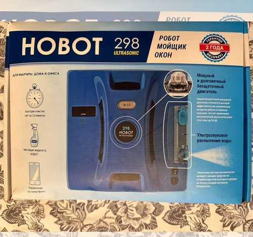 Робот Мойщик Окон Hobot 298 Ultrasonic