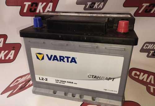 Аккумулятор Varta 60 Ач обратная полярность