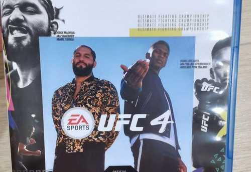 Диск PS4 UFC4