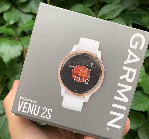 Новые Garmin Venu 2S rose gold европа