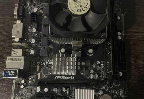 Игрвой комплект asrock 760gm +fx8300 8gb ram