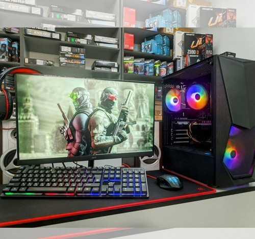 Игровой пк под заказ Ryzen 5 3600 + RX 580 8гб