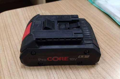 Аккумулятор Bosch ProCore 18v 4Ah