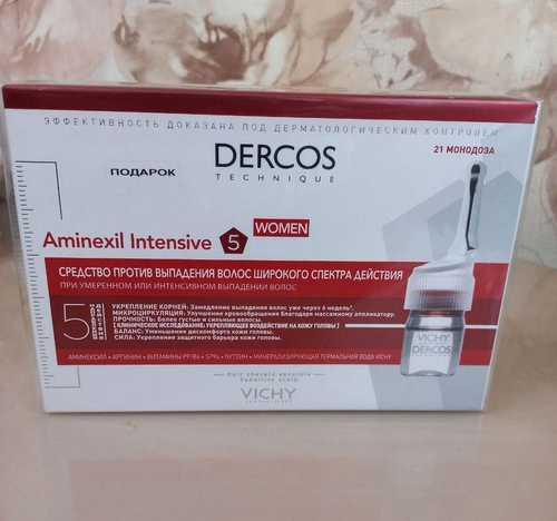 Vichy dercos aminexil intensive 5 women