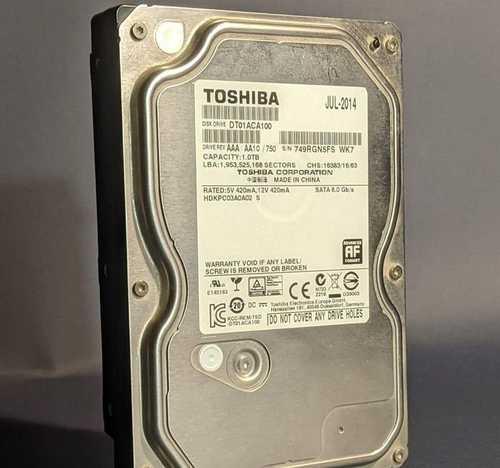 Toshiba HDD 1 TB