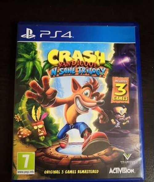Crash bandicoot n sane trilogy ps4