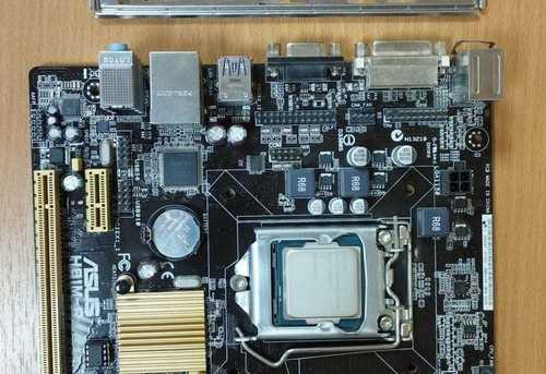 Материнская плата Asus H81M-R, G3250