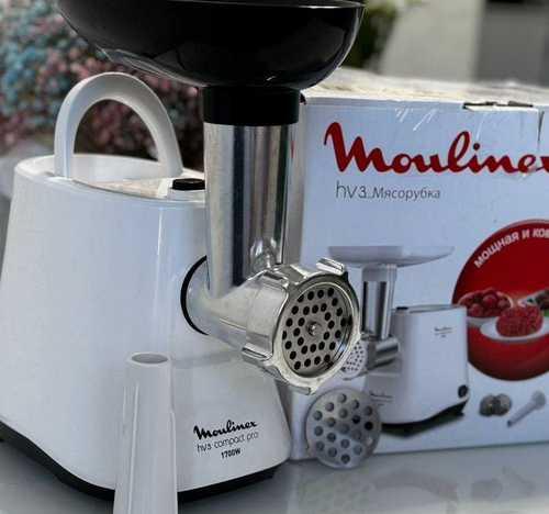 Мясорубка Moulinex hv3 compact pro