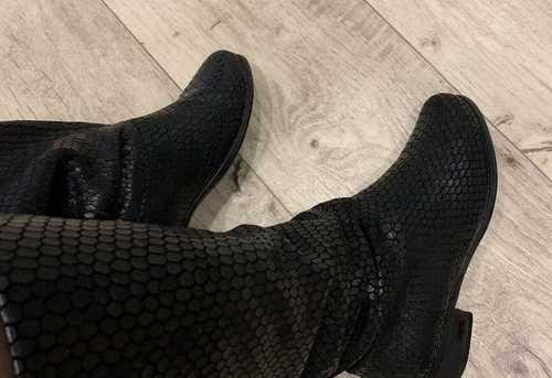 Сапоги осенние натуральная кожа