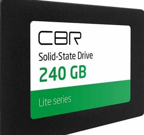 CBR SM2259XT "Lite" 240 GB, 2.5", SATA III 6 Gbit/s, 3D TLC nand, TBW (TB) 120 (SSD-240GB-2.5-LT22)