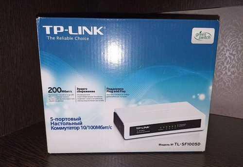 Коммутатор TP-Link TL-SF1005D 10x100 Мбит/сек