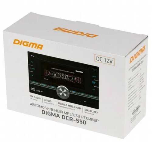 Автомагнитола digma DCR-550