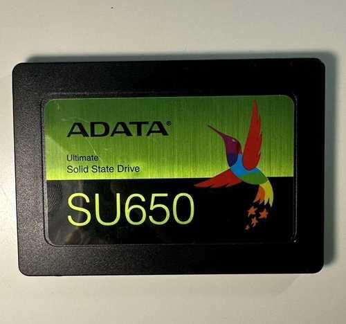 Ssd накопитель adata su650 480gb