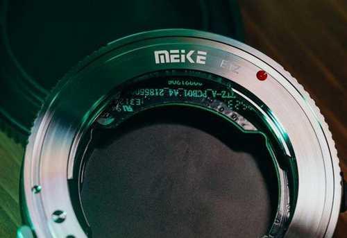 Адаптер Meike MK-ETZ Sony E на Nikon Z