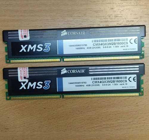 Оперативная память ddr3 4 gb 1600