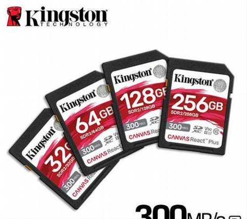 64Gb Kingston Canvas React Plus sdxc UHS-II V90