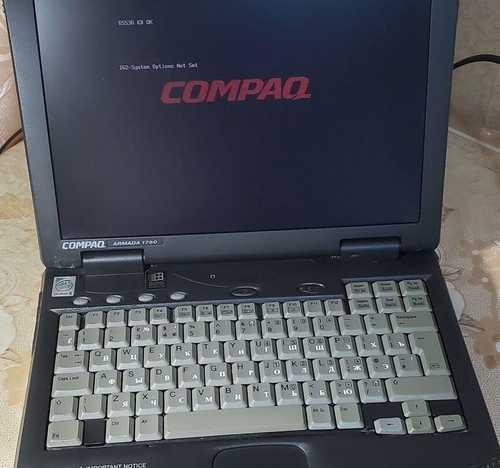 Ретро ноутбук Compaq Armada 1750