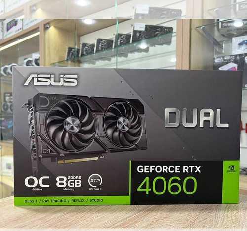 Видеокарта Asus RTX 4060 Dual OC 8gb