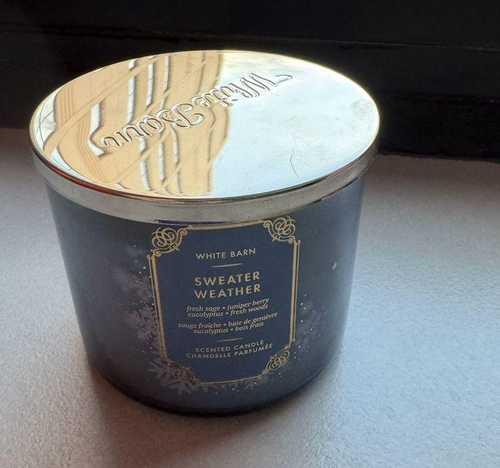 Bath body works свечи