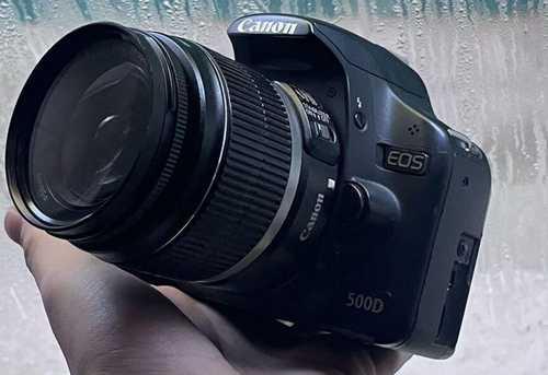 Canon 500d kit 18-55
