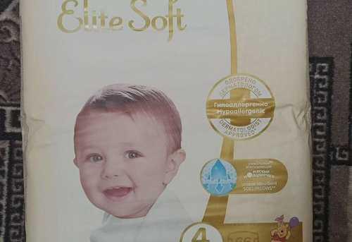 Подгузники хаггис elite soft 4