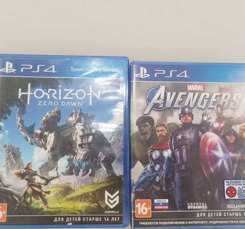 Marvel avengers и horizon zero dawn ps4