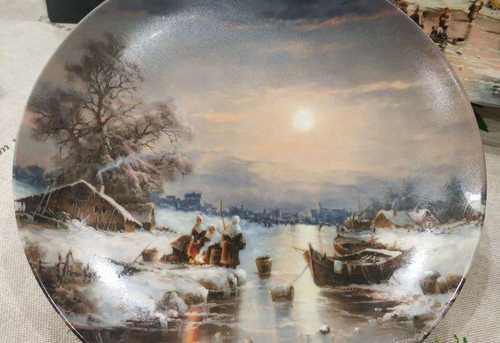 Декоративная тарелка Furstenberg Зима