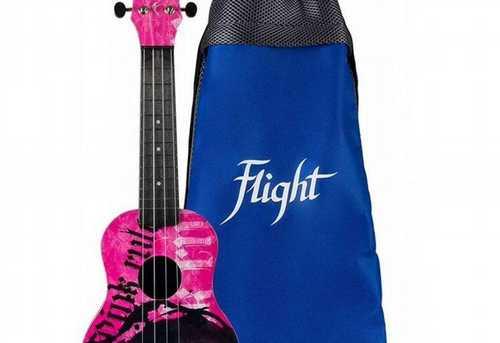 Укулеле Flight Ultra S-40 Pink Rules