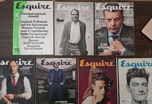 Esquire 7 номеров 2015 2018 2019