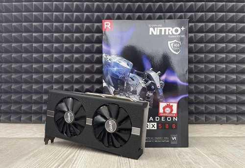 Видеокарта Sapphire Nitro+ OC RX580 4GB