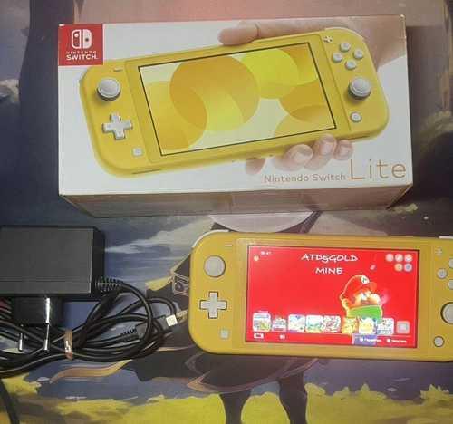 Nintendo switch lite прошитая чип