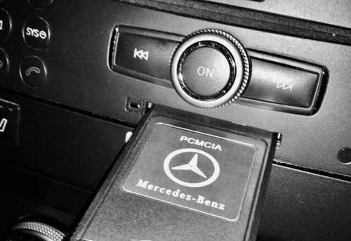 Ммузыка флэшка в Mercedes multimedia