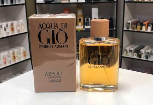 Мужской Armani Giorgio Armani Acqua Di Gio Absolu