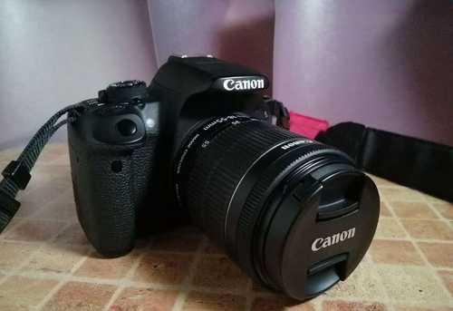 Фотоаппарат Canon eos 700d kit(18-55 stm) +допы