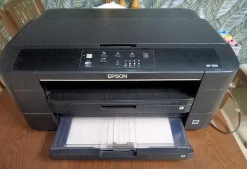 Принтер струйный цветной А3 epson WF-7015