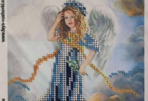 Схема для вышивки "Ангел в небесах"