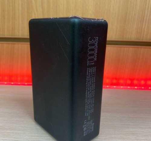 Внешний аккумулятор power bank Olmio 30000 mAh