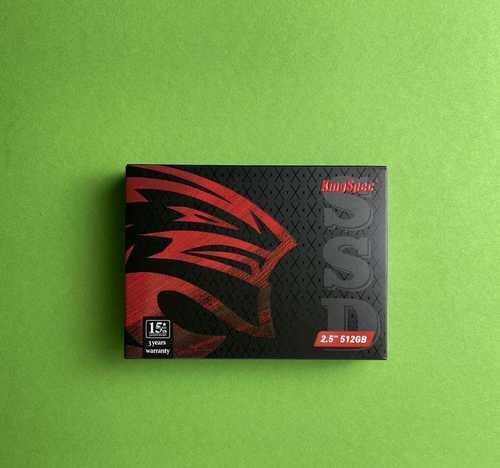 SSD KingSpec 512 гб 2.5" SATA3