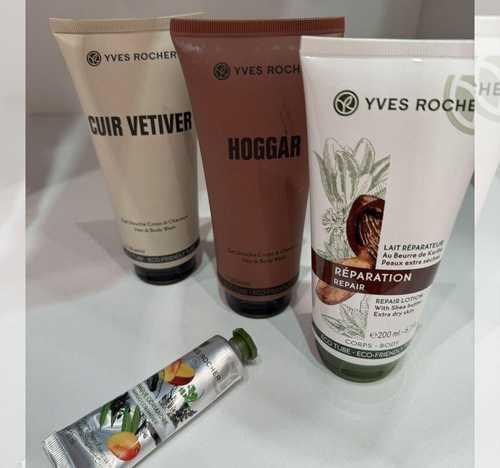 Шампунь гель для душа   молочко Yves Rocher новые