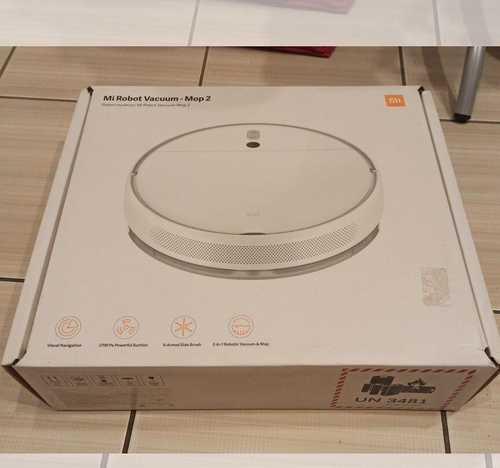 Робот пылесос xiaomi mi robot vacuum mop 2