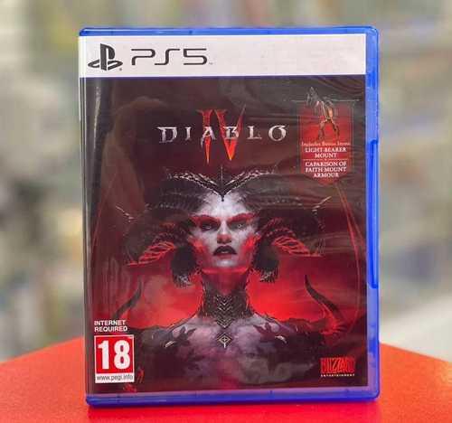 PS5 Diablo 4 ppsa-08595 Б/У (Полностью на русском языке)