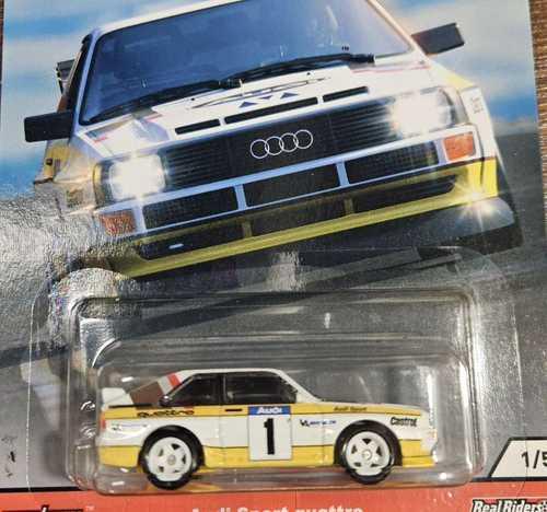 Hot wheels premium Audi sport quattro