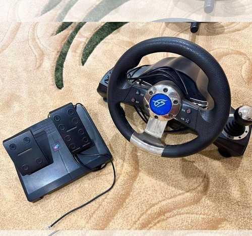 Игровой руль dexp wheelman 2