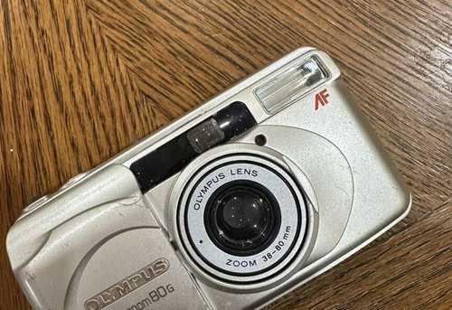 Пленочный фотоаппарат olympus superzoom 80g