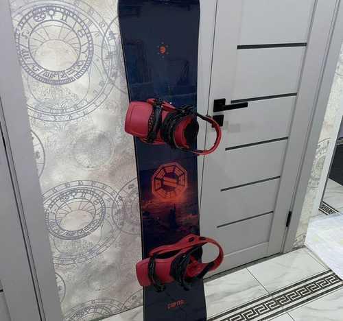 Сноуборд Capita black snowboard of death bsod 159