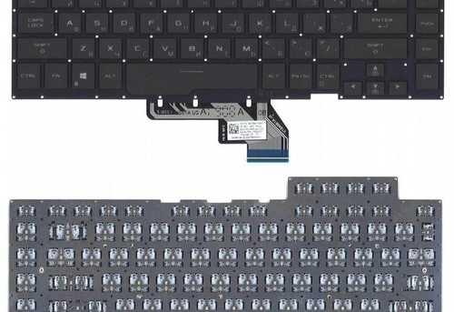 Клавиатура к Asus ROG GU502 черная c подсветкой ма