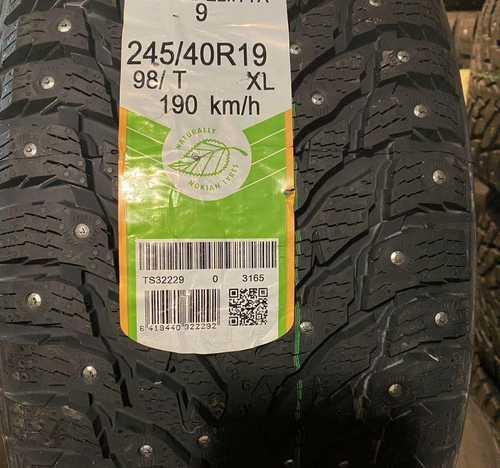 Nokian Tyres Hakkapeliitta 9 245/40 R19 98T